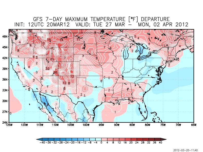 The Weather Centre: Temperatures to Moderate in Next Several Days