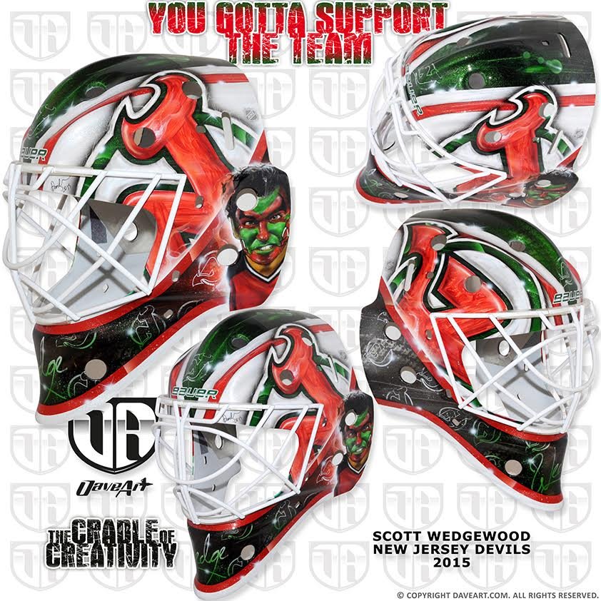 I Love Goalies!: Scott Wedgewood 2015-16 Mask