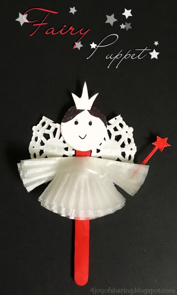 Fairy Puppet Craft - The Joy of Sharing
