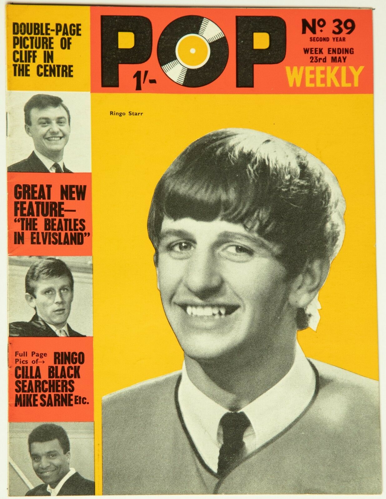 Vintage mags: The Beatles cover Pop Weekly