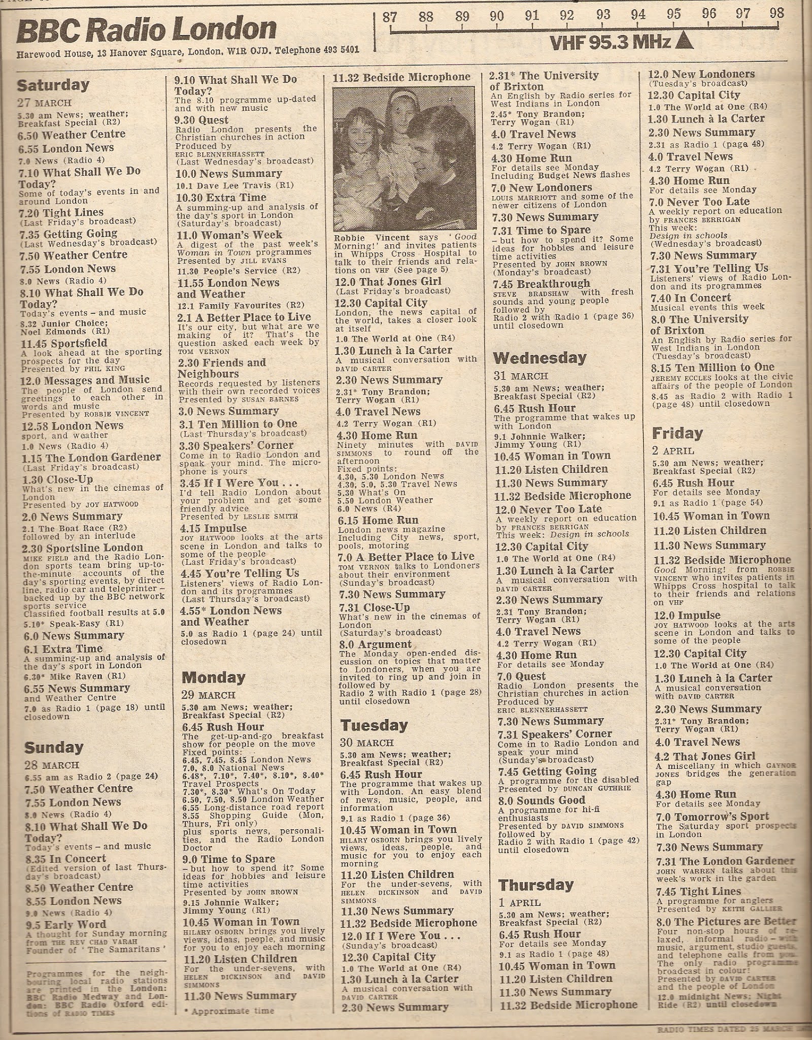 Random radio jottings: Down Your Local - 50 Years of BBC Radio London
