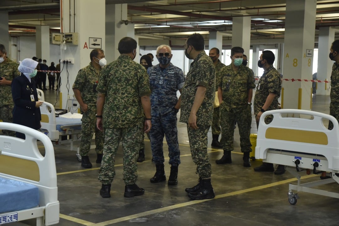 DMZ at Tuanku Mizan Armed Forces Hospital available for use of COVID-19 ...