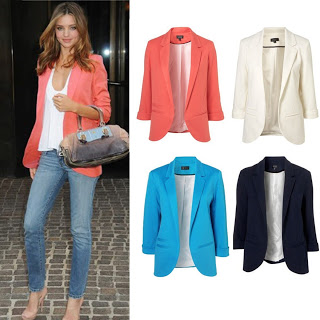 Pink Fashioner: COMO COMBINAR UN BLAZER