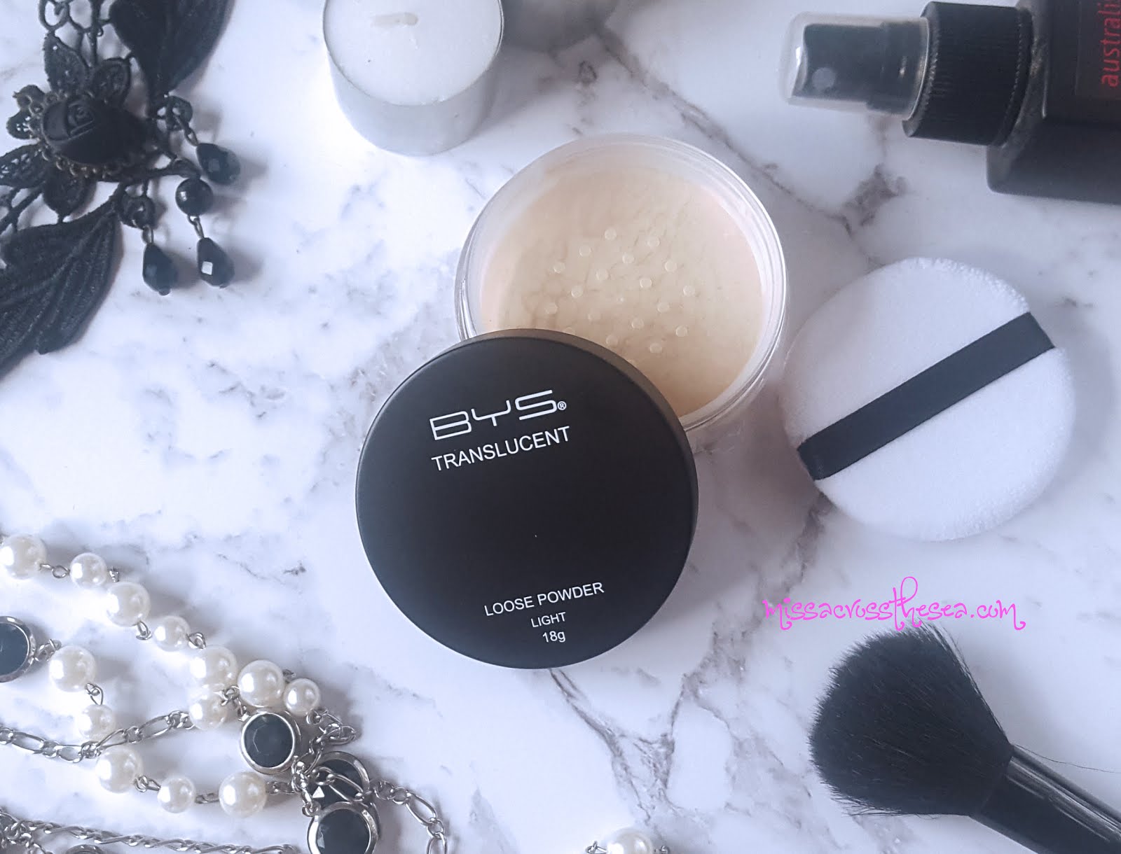 BYS Translucent Loose Powder Light - Miss Across the Sea