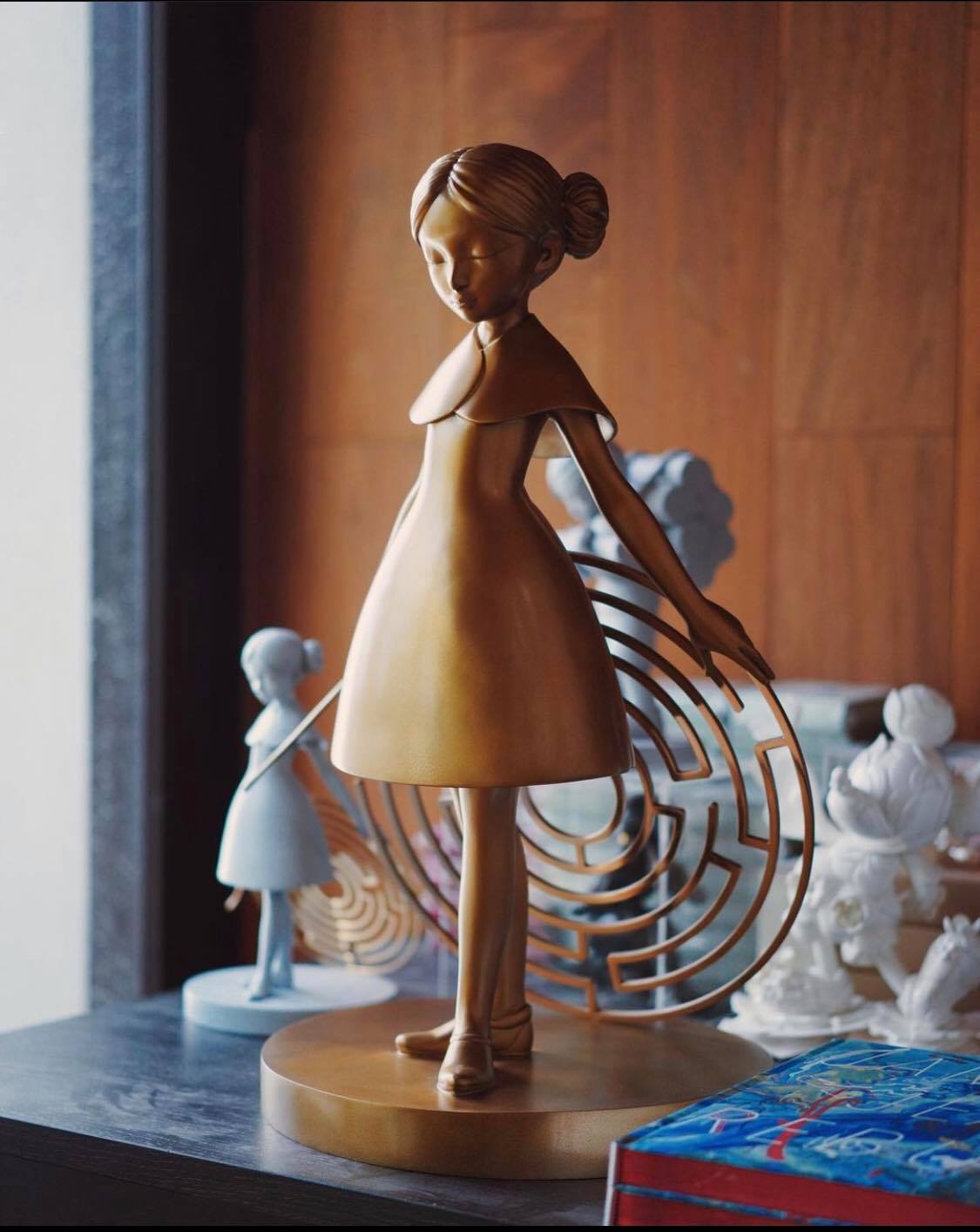 Bronze & Steel MAZE from James Jean