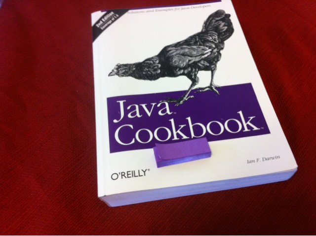 Dmitrix: Java Cook Book Arrived