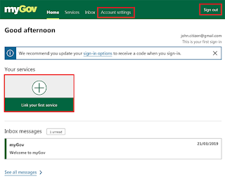 myGov help - Create a myGov account guide