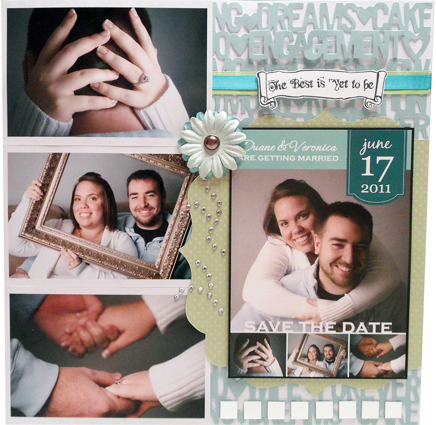 VK Create: MCT Scrappy Monday: Engagement Layout