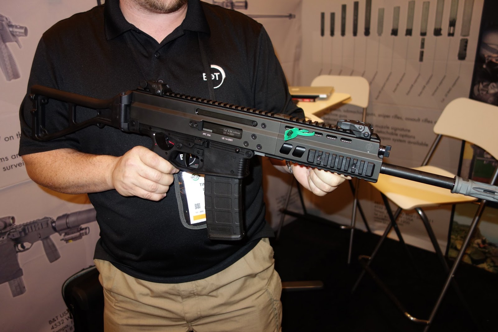 Околооружейное всяческое.: B&T AP556 в гражданском варианте.