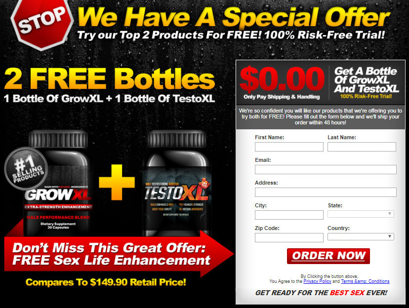 Big Sale GrowXL Dietary Male Enhancement Supplement