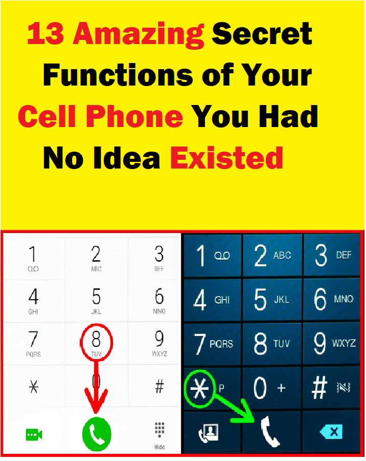 13 Secret Functions of Your Cell Phone You Had No Idea Existed