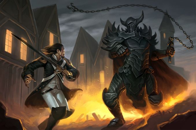 Orbis Ciriji Terras Imperiais: Hell Knight - Cavaleiro Infernal ...