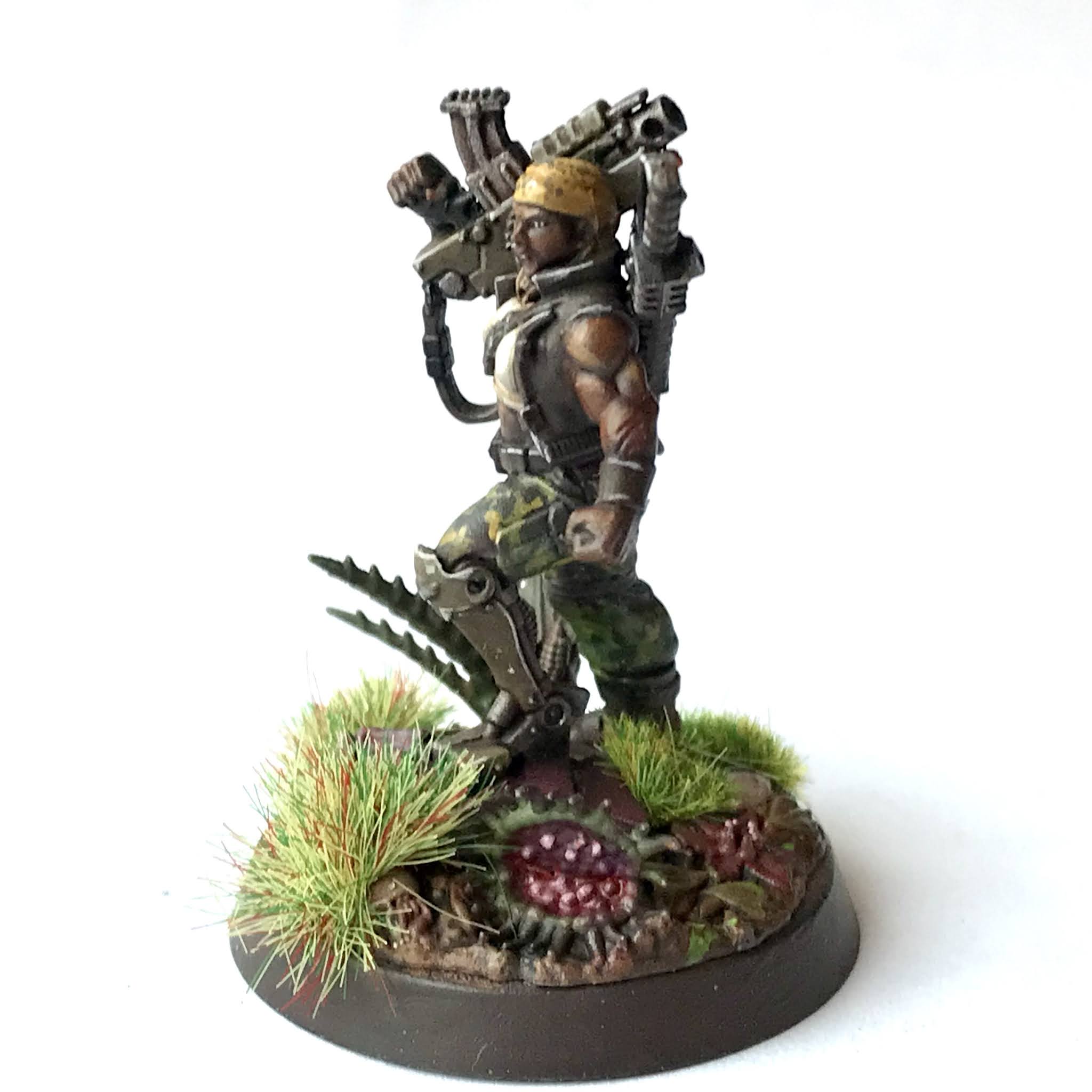 Death of a Rubricist: + Catachan Sergeant 'Ripper' Jackson