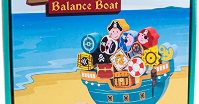 The Playful Otter: Blockbeard's Balance Boat Balancing Game