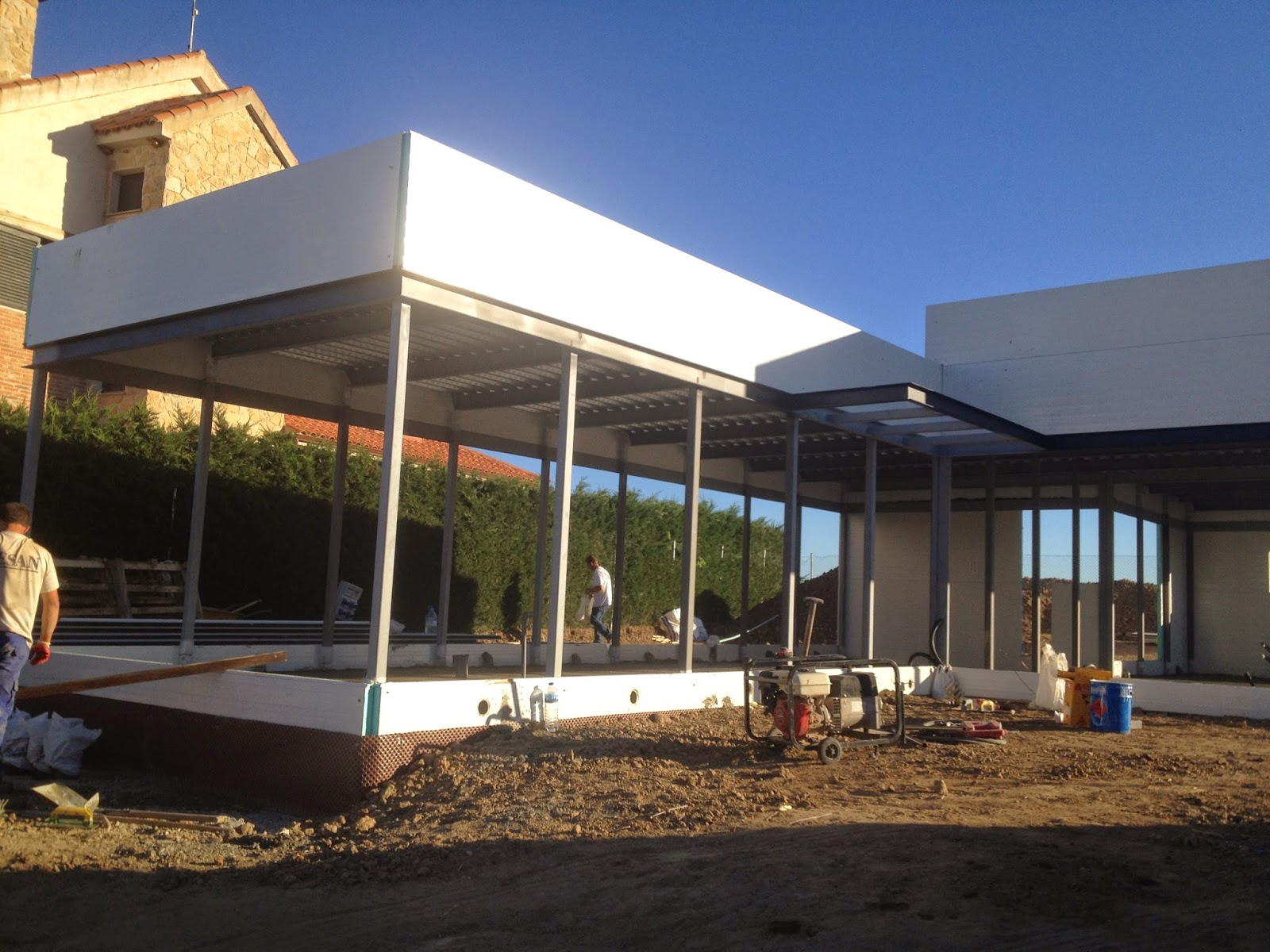 Chapa colaborante para el armazón de tu vivienda modular - Resan Modular