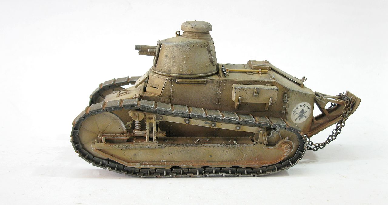 Panzerserra Bunker- Military Scale Models in 1/35 scale: Renault FT 17 ...