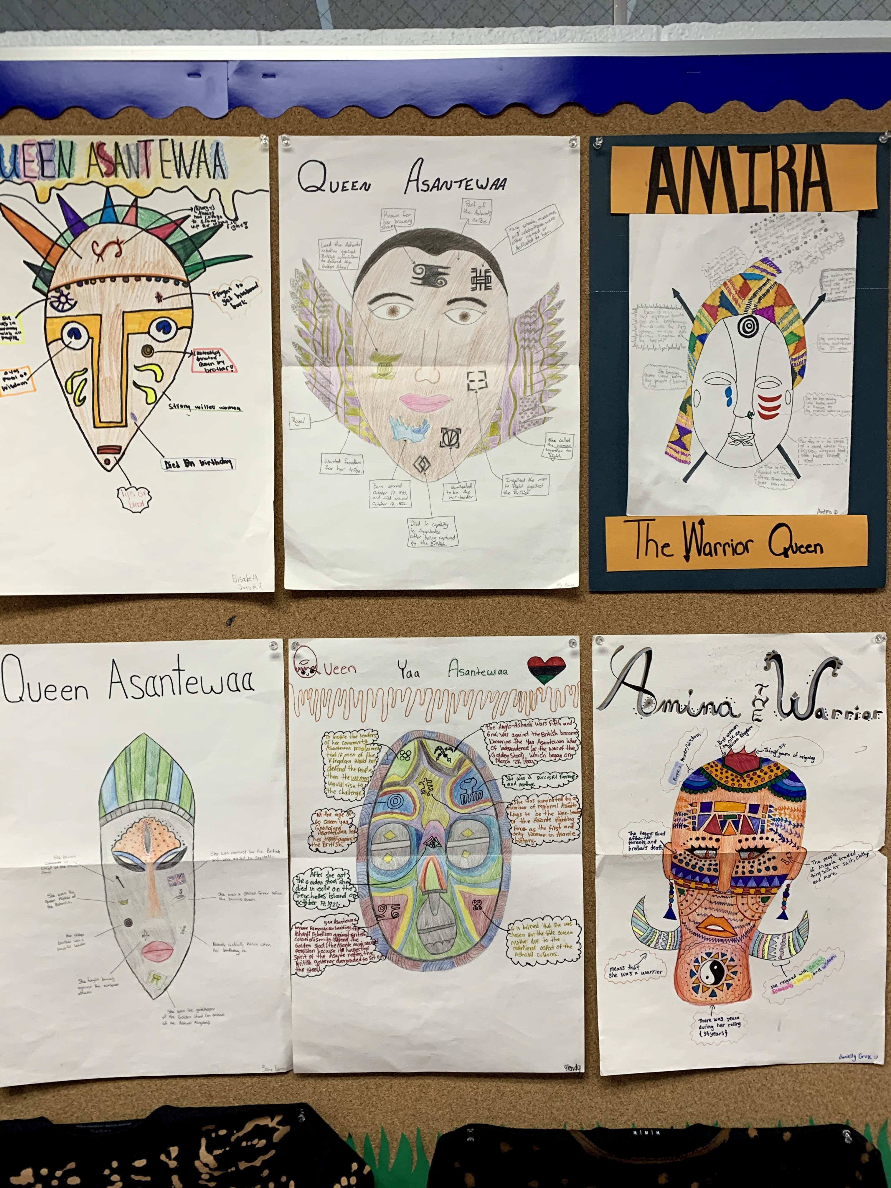the ART of learning: West African Biography Griot Mask Project