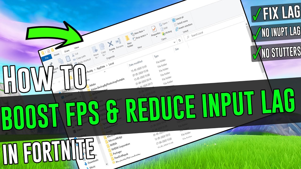 How To Boost FPS and Reduce Input Delay in Fortnite