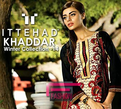 Ittehad Khaddar Winter Collection 2014-2015 | Best Khaddar Dresses For ...