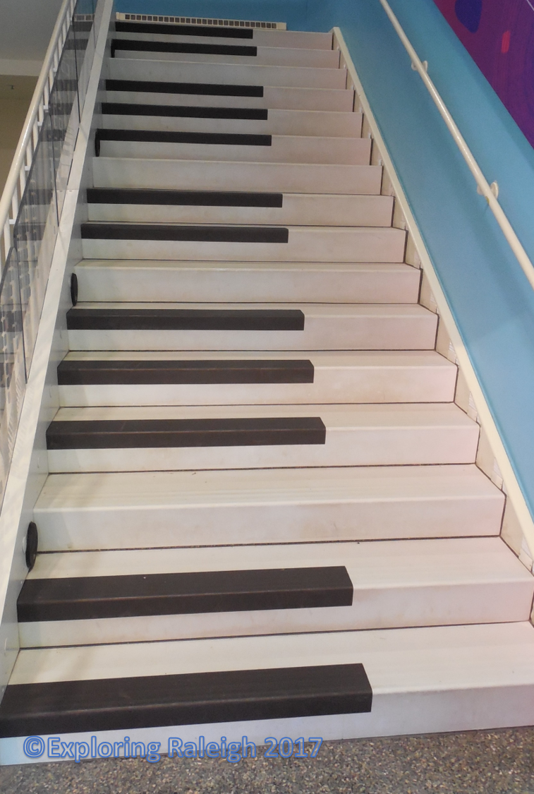 Raleigh Daily Photo: Musical Stairs