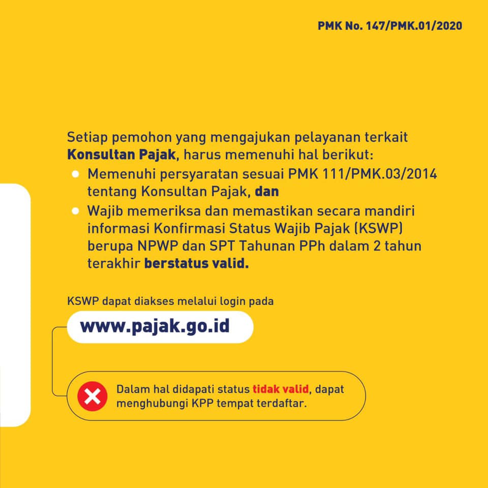 Pelaksanaan KSWP untuk Konsultan Pajak ~ Kantor Konsultan Pajak dan ...