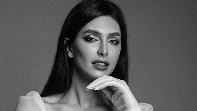 Karina Minaeva – Most Beautiful Trans Model in Black and White ...