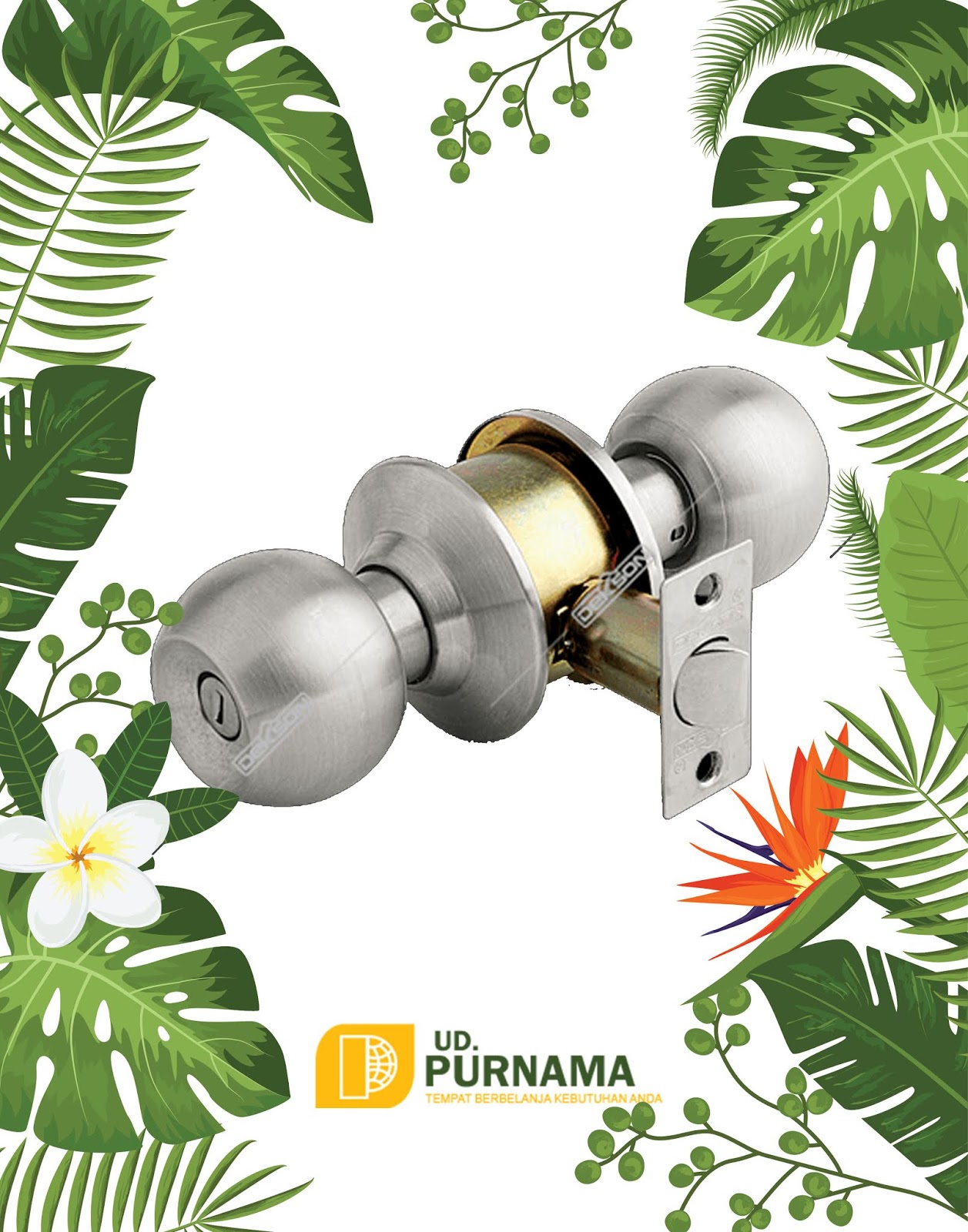 Cylindrical Door Knob dekson - Kunci Pintu - UD.PURNAMA