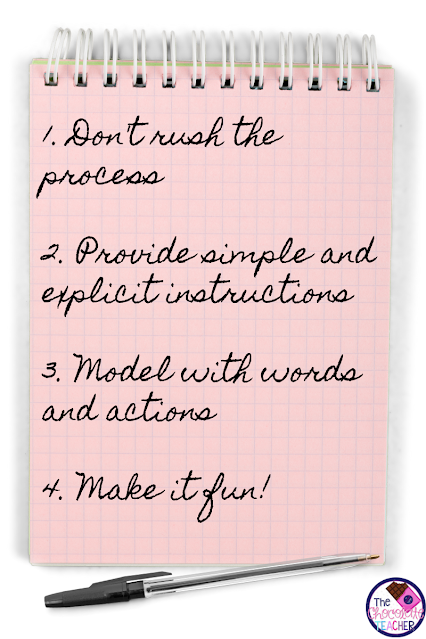 Teaching Independence with Write the Room