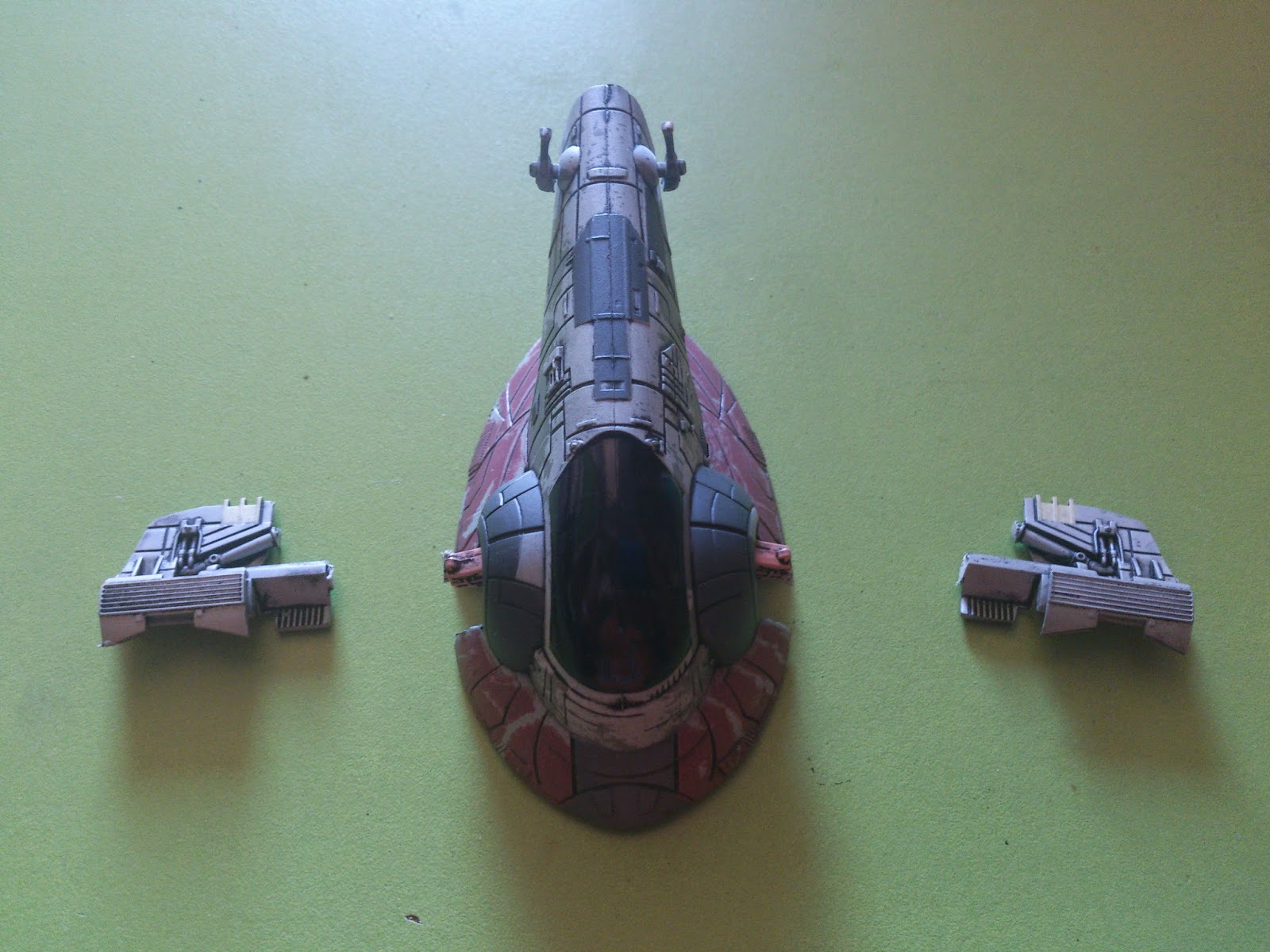 RojoCinco: Taller: Modificación Firespray-31 sacando el cañón láser