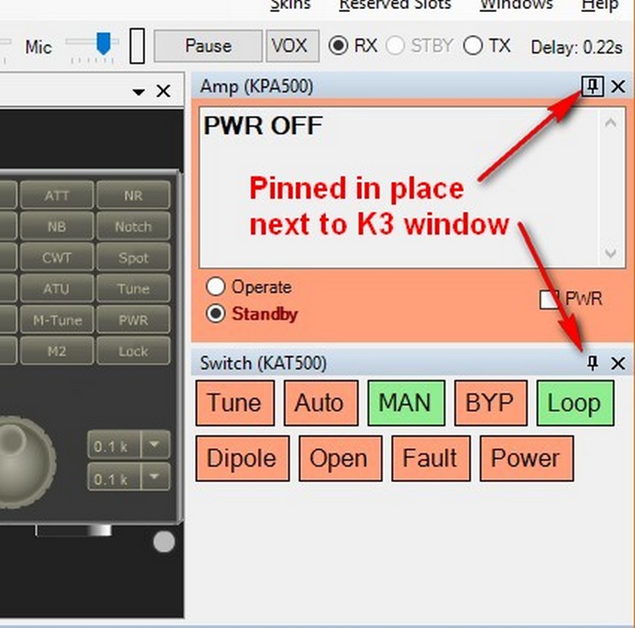 WA5MLF: Customizing arrangement of RCForb windows