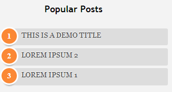 4 Different Styles For the Popular Posts Widget - Helplogger