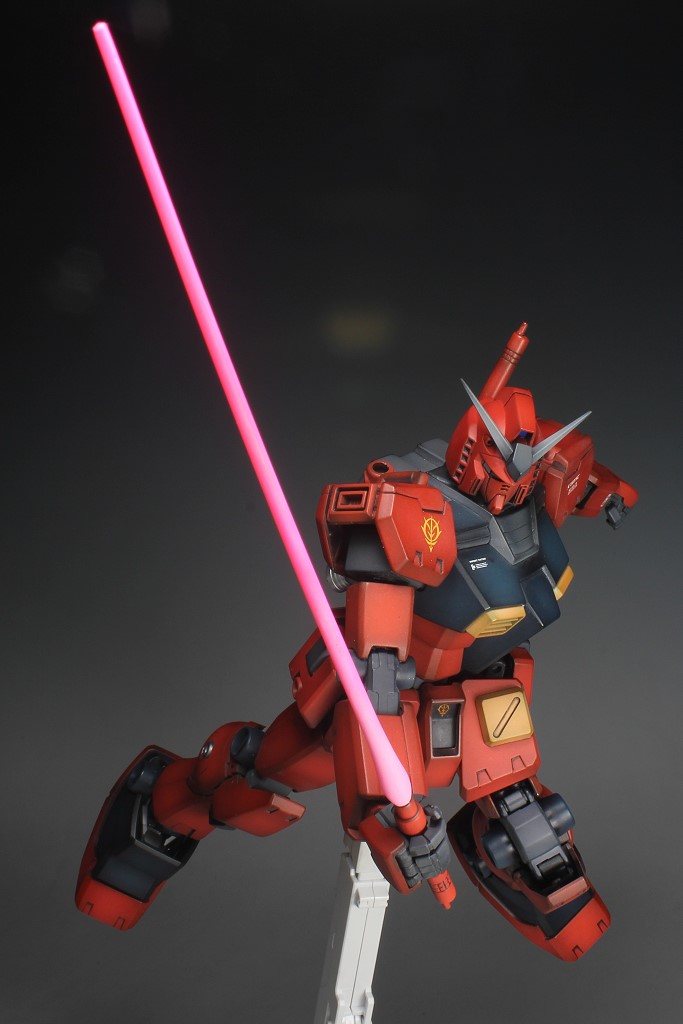 GUNDAM GUY: MG 1/100 RX-78 Gundam 'Red Blitz' Johnny Ridden Custom ...
