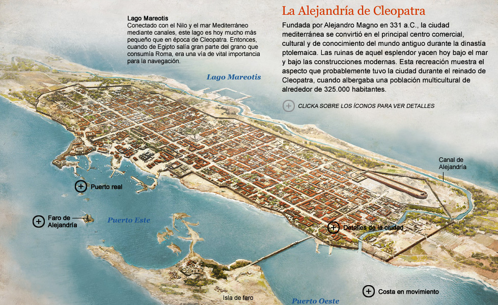 ArqueoLugares: ALEJANDRÍA greco-romana. Al-Iskandariya. Egipto.