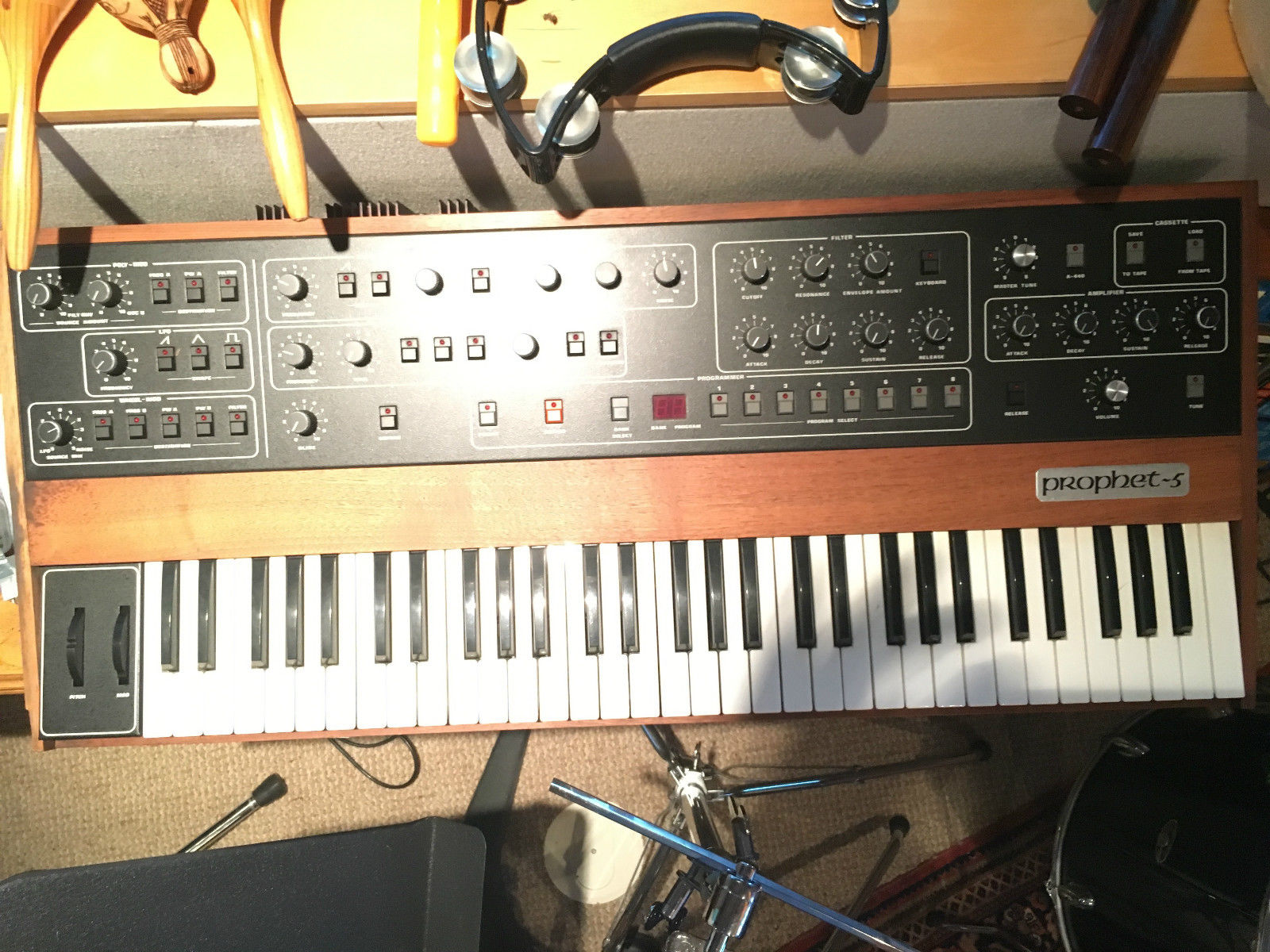 MATRIXSYNTH: Sequential Circuits Prophet-5 Keyboard Synthesizer, REV 3 ...
