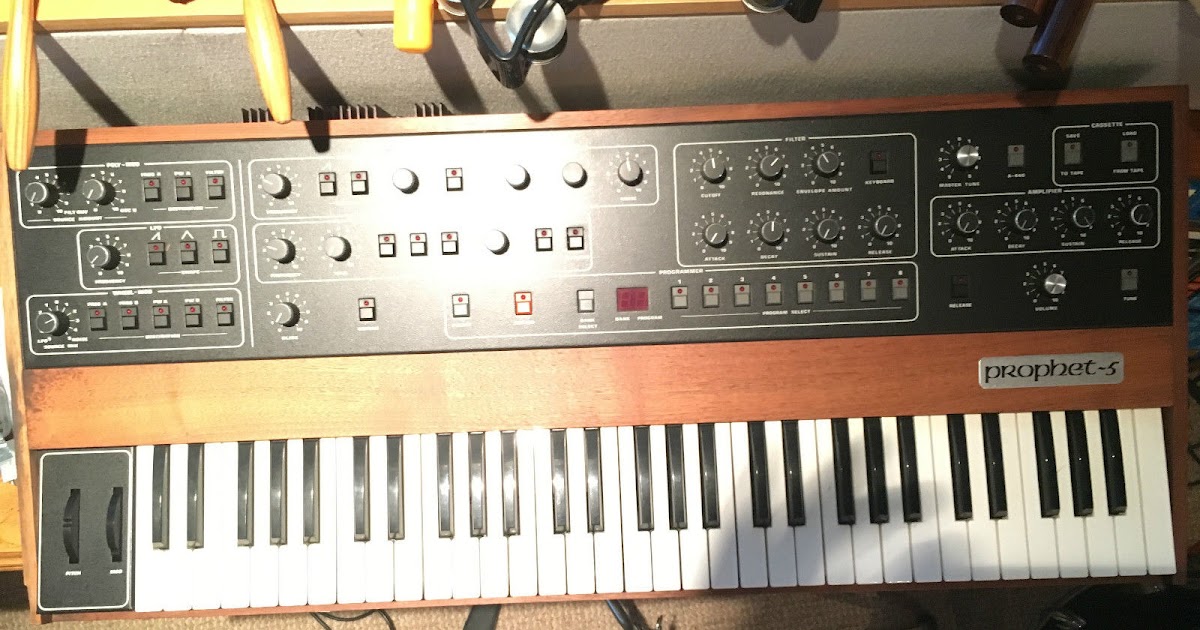 MATRIXSYNTH: Sequential Circuits Prophet-5 Keyboard Synthesizer, REV 3 ...
