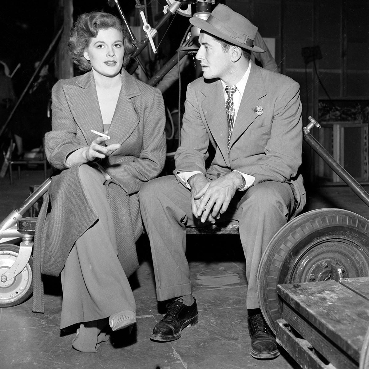 Film Noir Photos: On the Set: Jean Hagen