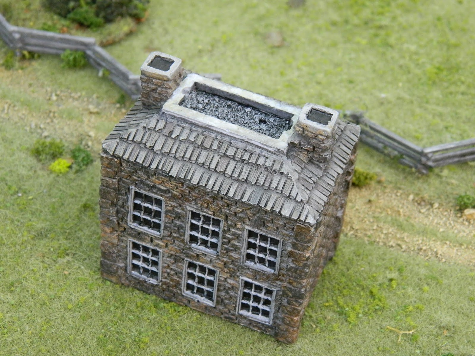 Codsticker's Historicals: 15mm ACW Buildings From JR Miniatures