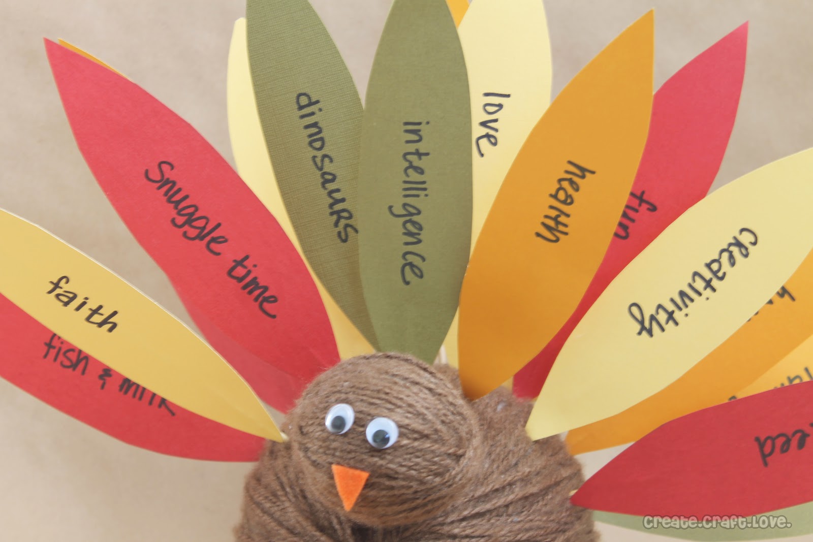 Thankful Turkey | Easy Thanksgiving Craft for Kids