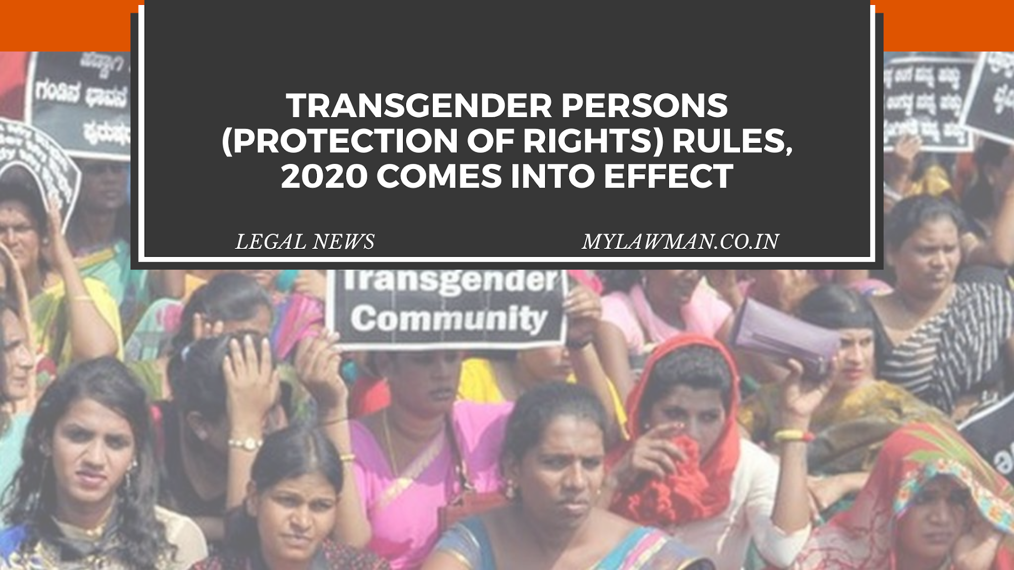 [Legal News] Transgender Persons (Protection of Rights) Rules, 2020 ...
