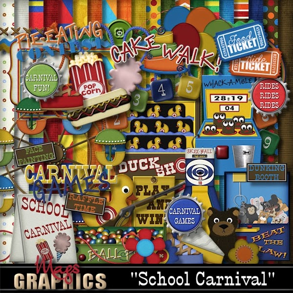 MagsGraphics Digital Scrappin' Blog: Back To School BLITZ & Freebies!