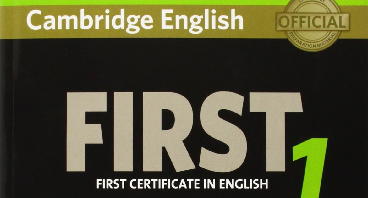 Cambridge English First 1 (2015) PDF + CD audio