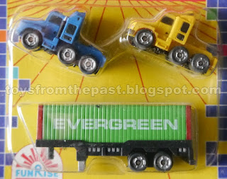 Toys from the Past: #971 MICRO ACTION/ FUNRISE – BIG RIG TRUCKS (1988)