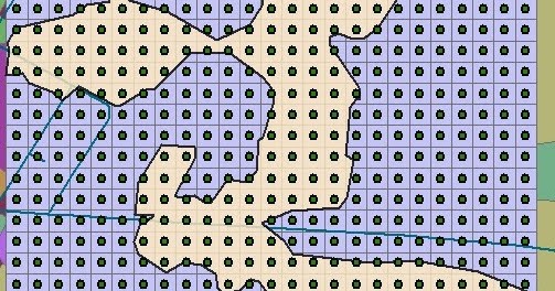 Creating a regular grid for point sampling Generate - GIS For You