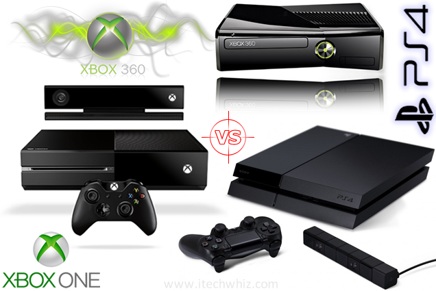 Xbox One Vs Ps4 Comparison Chart Made By Heroic Gamer