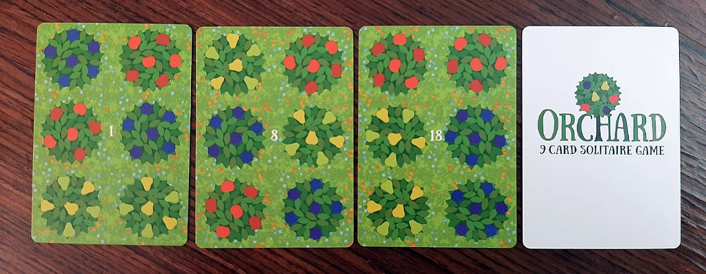 [Solo sul mio tavolo] Orchard: A 9 card solitaire game - Giochi sul ...