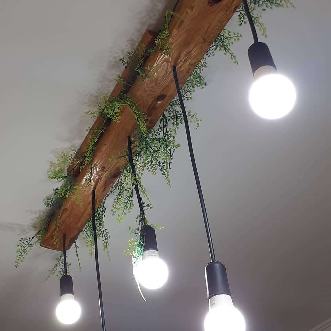 LUMINÁRIA RÚSTICA EM MADEIRA "PAULISTA"