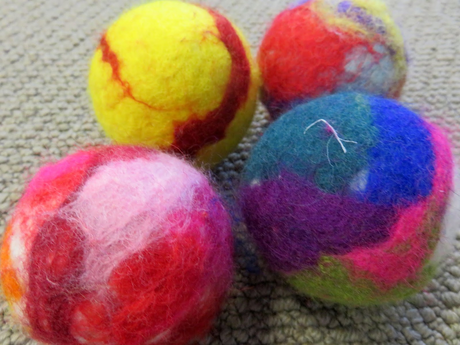 Bodenseewellen: Filzen mit Kindern