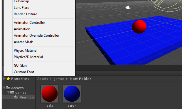 Belajar Unity Membuat Objek Dan Script - Blog Orang IT