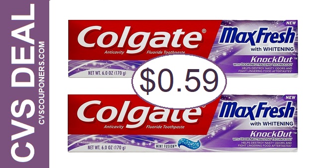 Colgate Toothpaste CVS Deal 5/24-5/30 | CVS Couponers