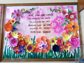 Art ,Craft ideas and bulletin boards for elementary schools: Big Flower ...